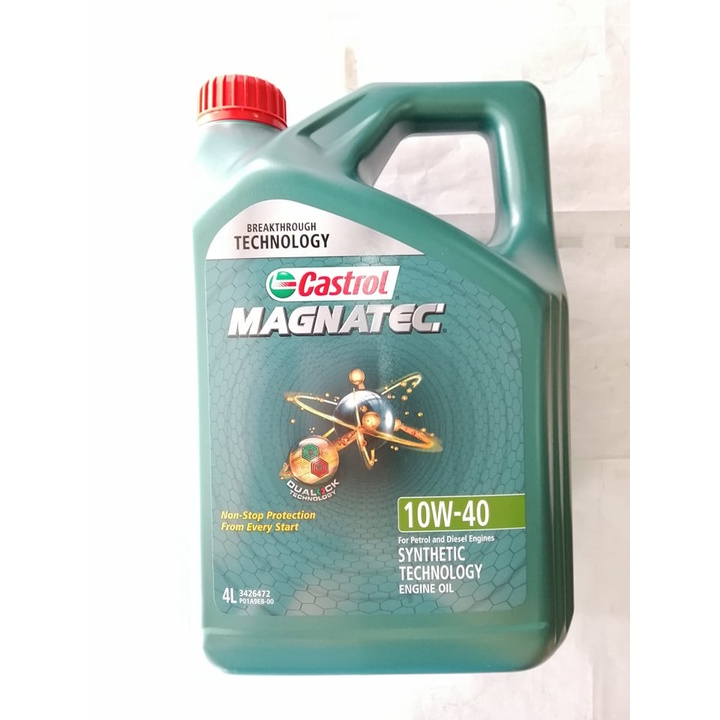 ORIGINAL CASTROL MAGNATEC DUAL LOCK TECHNOLOGY 10W-40 SEMI SYNTHETIC ...