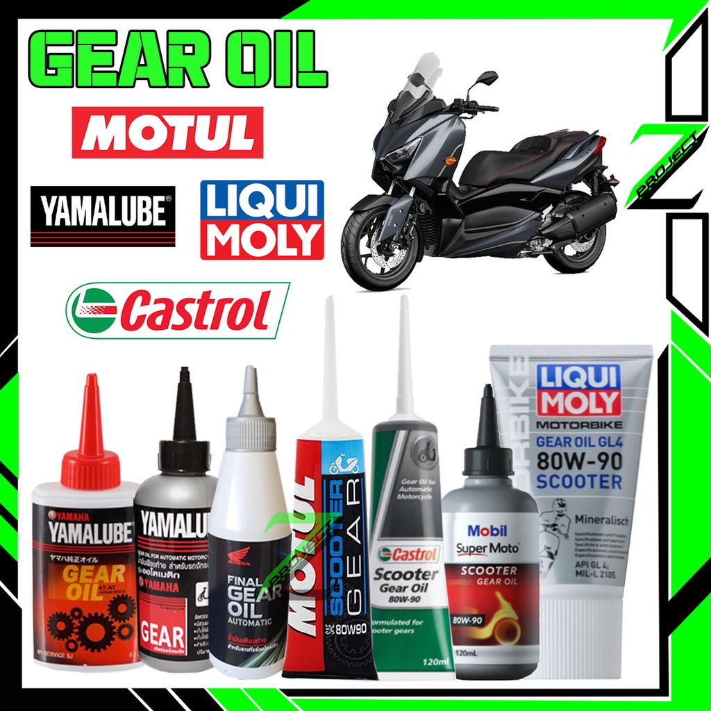 Castrol / Mobil / Yamalube / Honda / Motul / Liqui Moly Gear Oil ...