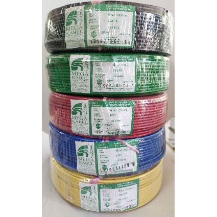 4MM WIRE (MEGA CABLE) | Shopee Malaysia