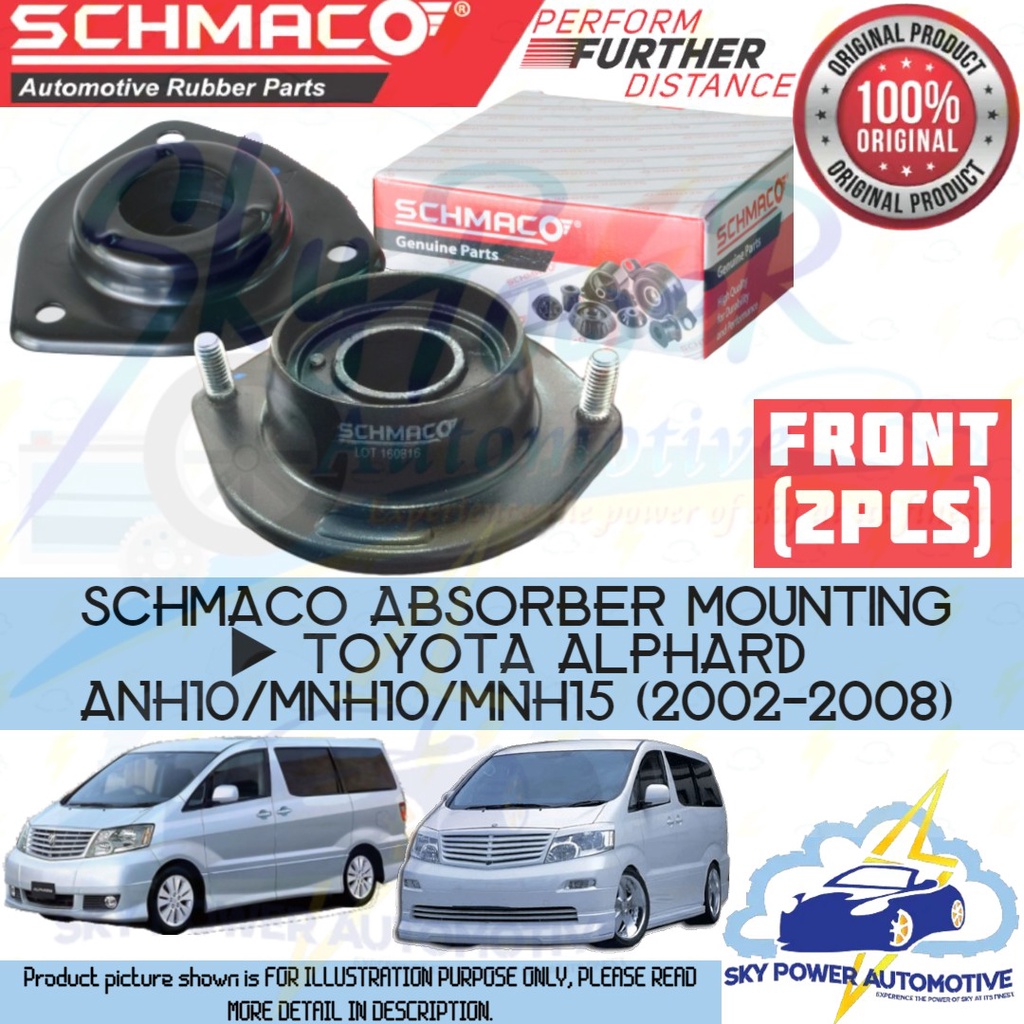 TOYOTA ALPHARD ANH10 / MNH10 / MNH15 (2002-2008) SCHMACO ABSORBER ...