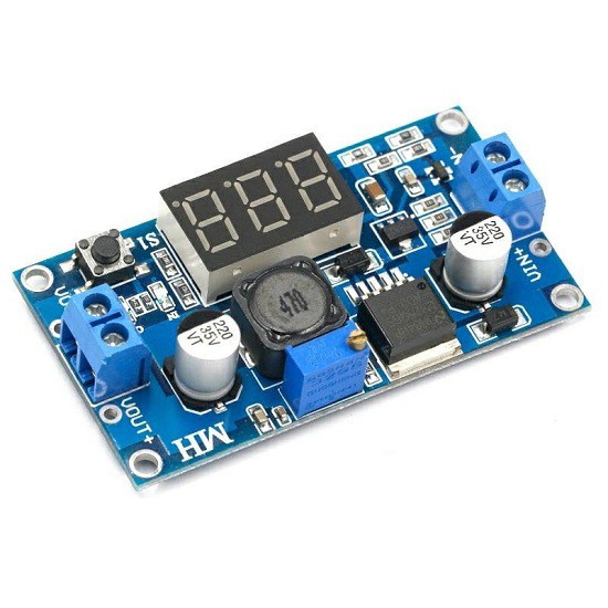 DC-DC Step Down LM2596 3A w Display, Adjustable Voltage Regulator Module Buck Converter | Shopee ...