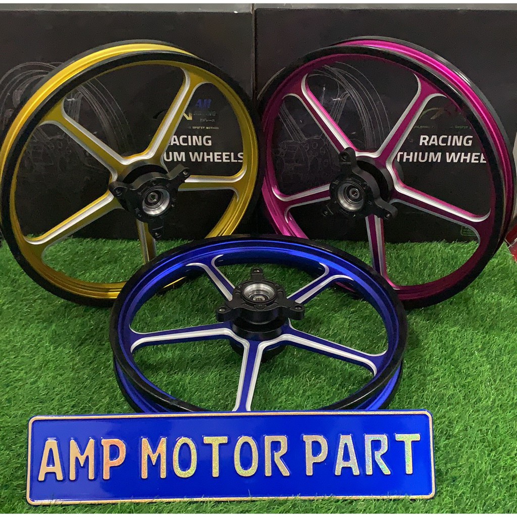 NVX CUSTOM HUB RIM FG 505 FG - 505 AJI RACING SPORT RIM FORGED FG505 CUSTOM HUB NVX AMP MOTOR ...