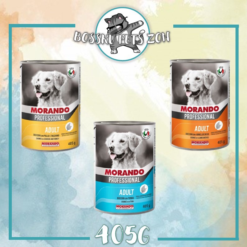 Morando Professional Chunks Dog Canned Food Dog Wet Food 405G - (Lamb ...