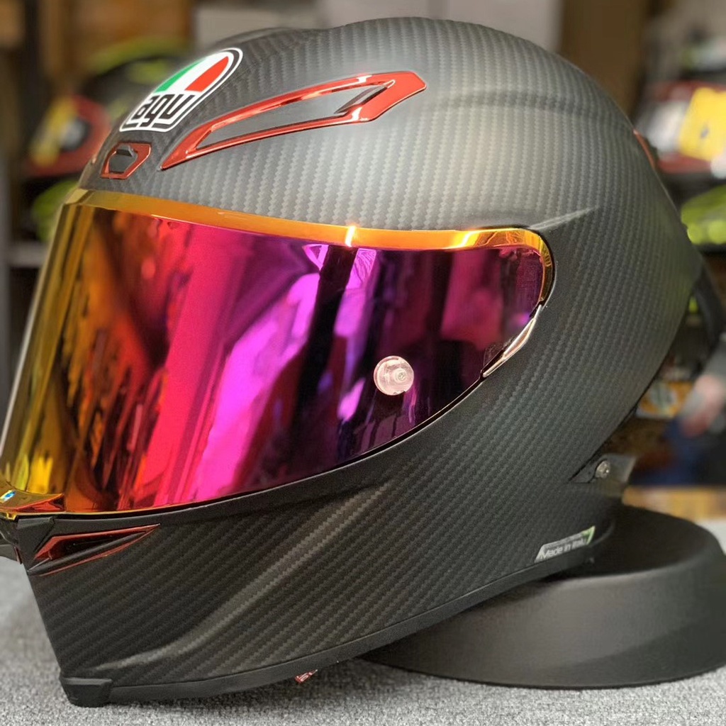 Pista GP RR Gray Red Motorcycle Full Face Helmet Cross-country Riding ...