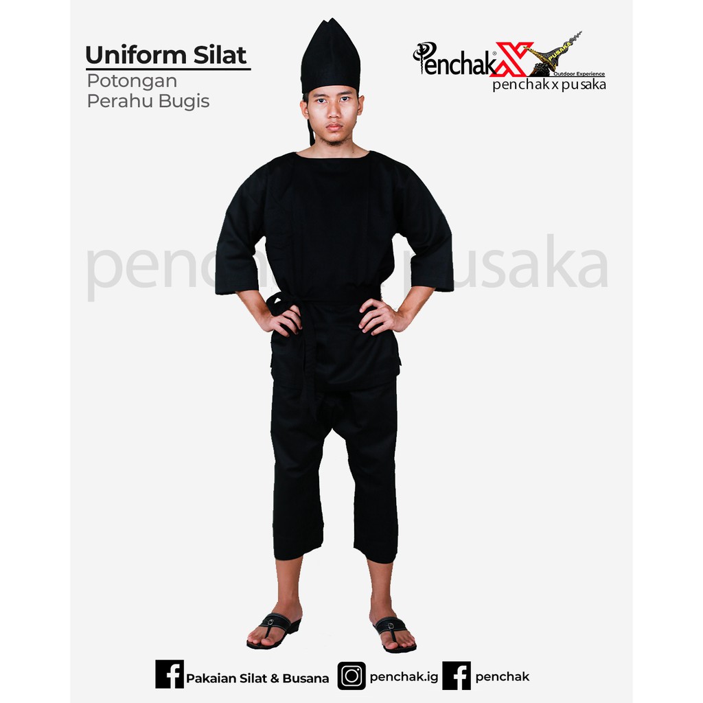 Baju Silat (Uniform Silat) - Potongan Perahu Bugis | Shopee Malaysia