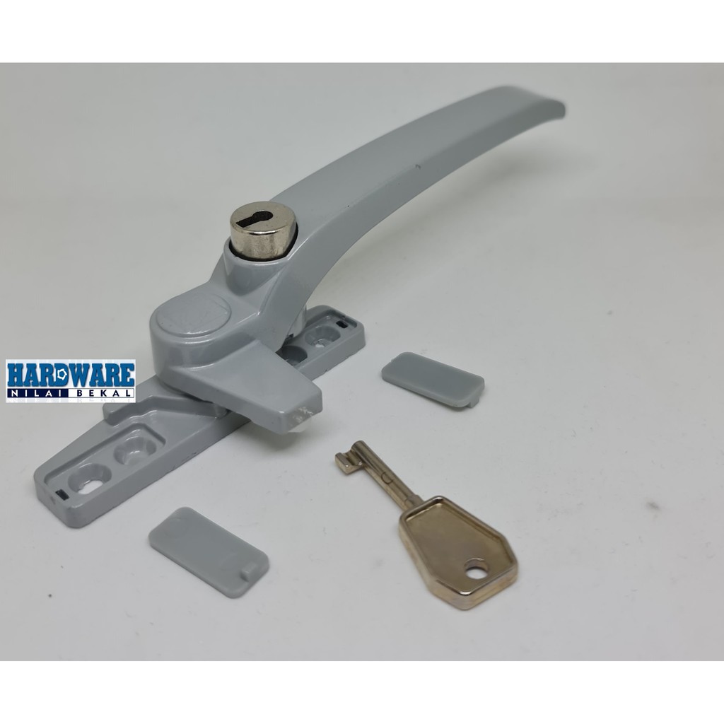 DEKKO Aluminium Casement Window Handle with Key (RIGHT) | Shopee Malaysia