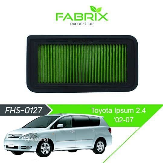Toyota Ipsum 2.4 (2002 - 2007) FABRIX FHS-0127 Eco High Air Flow Air ...