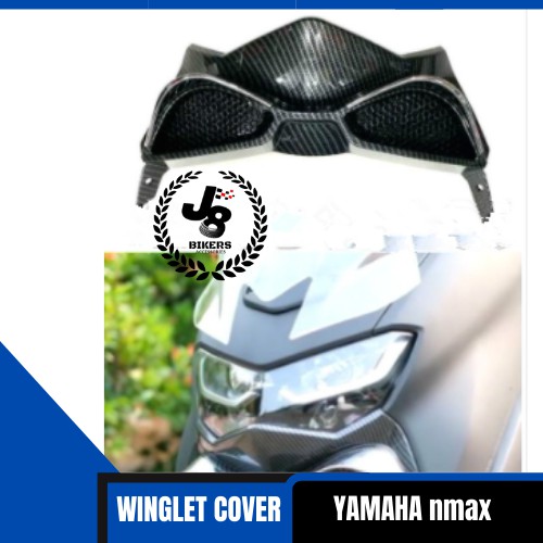 YAMAHA NEW NMAX 155 V2 2020-2021 WINGLET COVER CARBON . | Shopee Malaysia