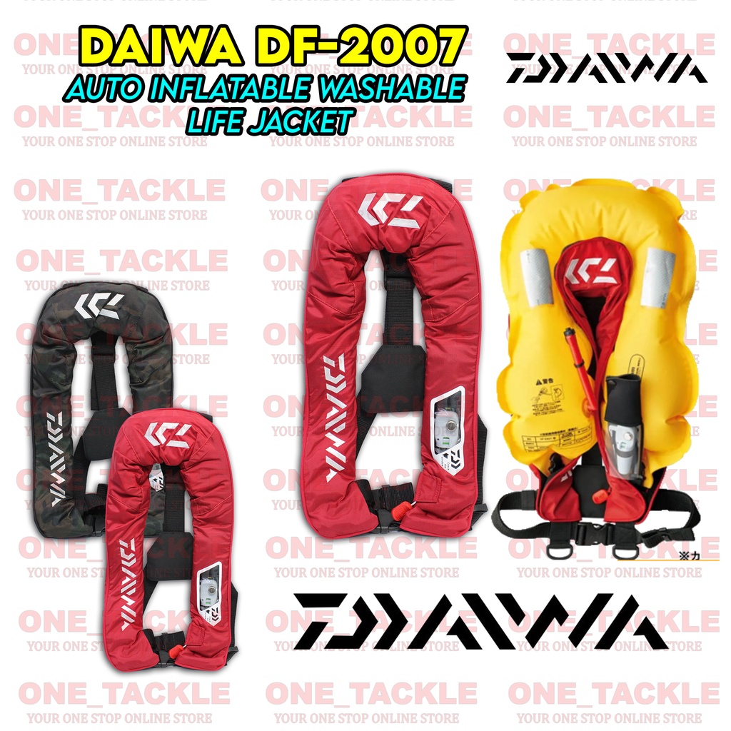 Daiwa DF-2007 / auto life jacket ( Original 100%) | Shopee Malaysia