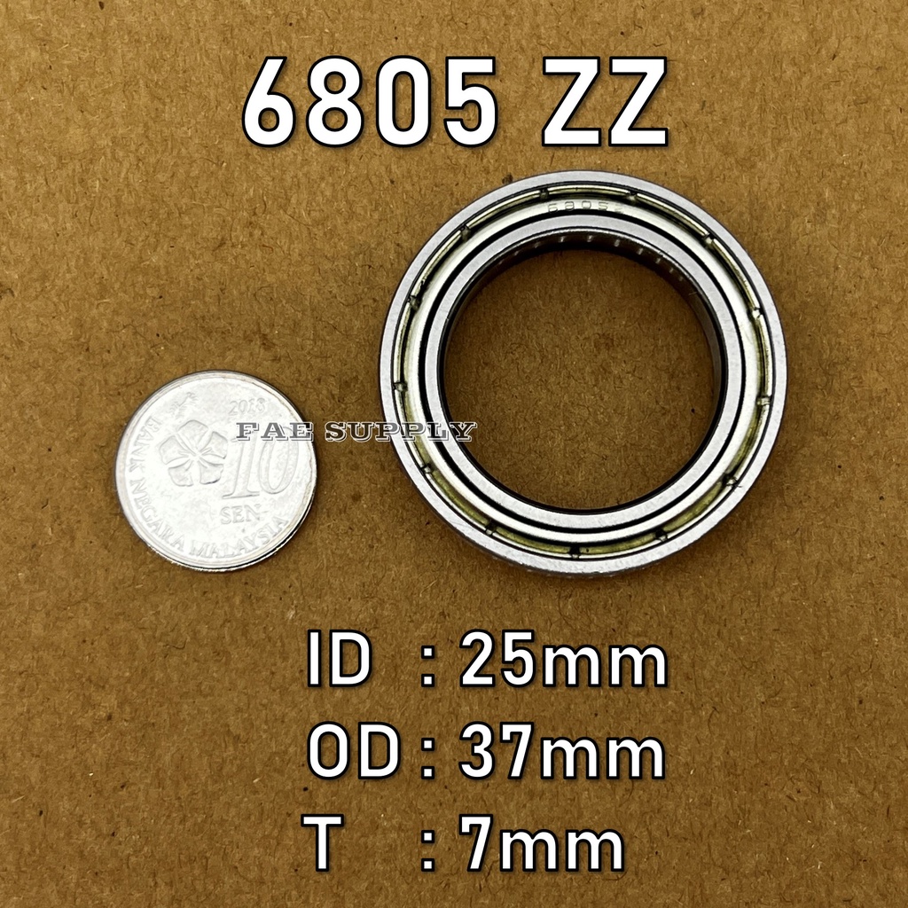Ball Bearing 6800 6801 6802 6803 6804 6805 6806 6807 6808 6809zz metal ...