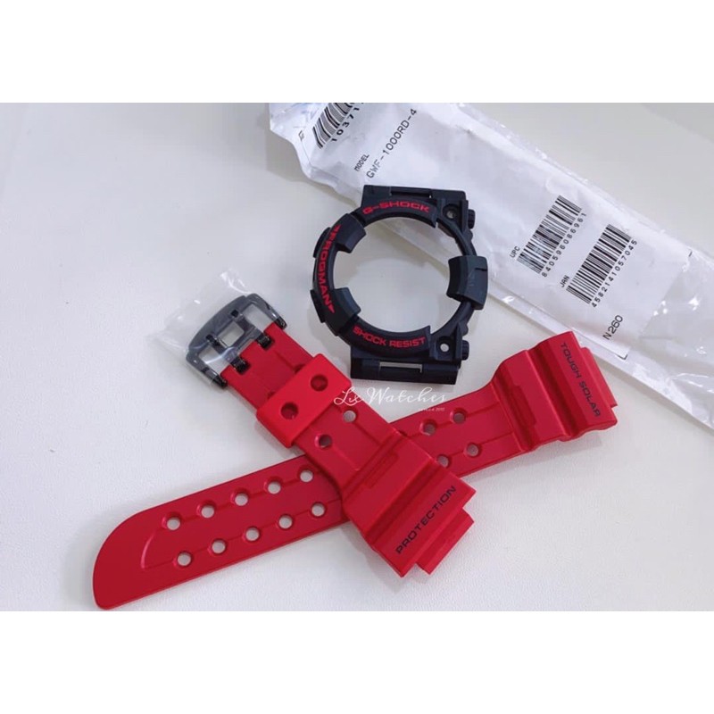 G-shock Frogman GWF-1000RD-4 BnB ORIGINAL Band & Bezel strap | Shopee ...