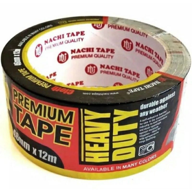 HITAM Black Duct TAPE NACHI TAPE | Shopee Malaysia