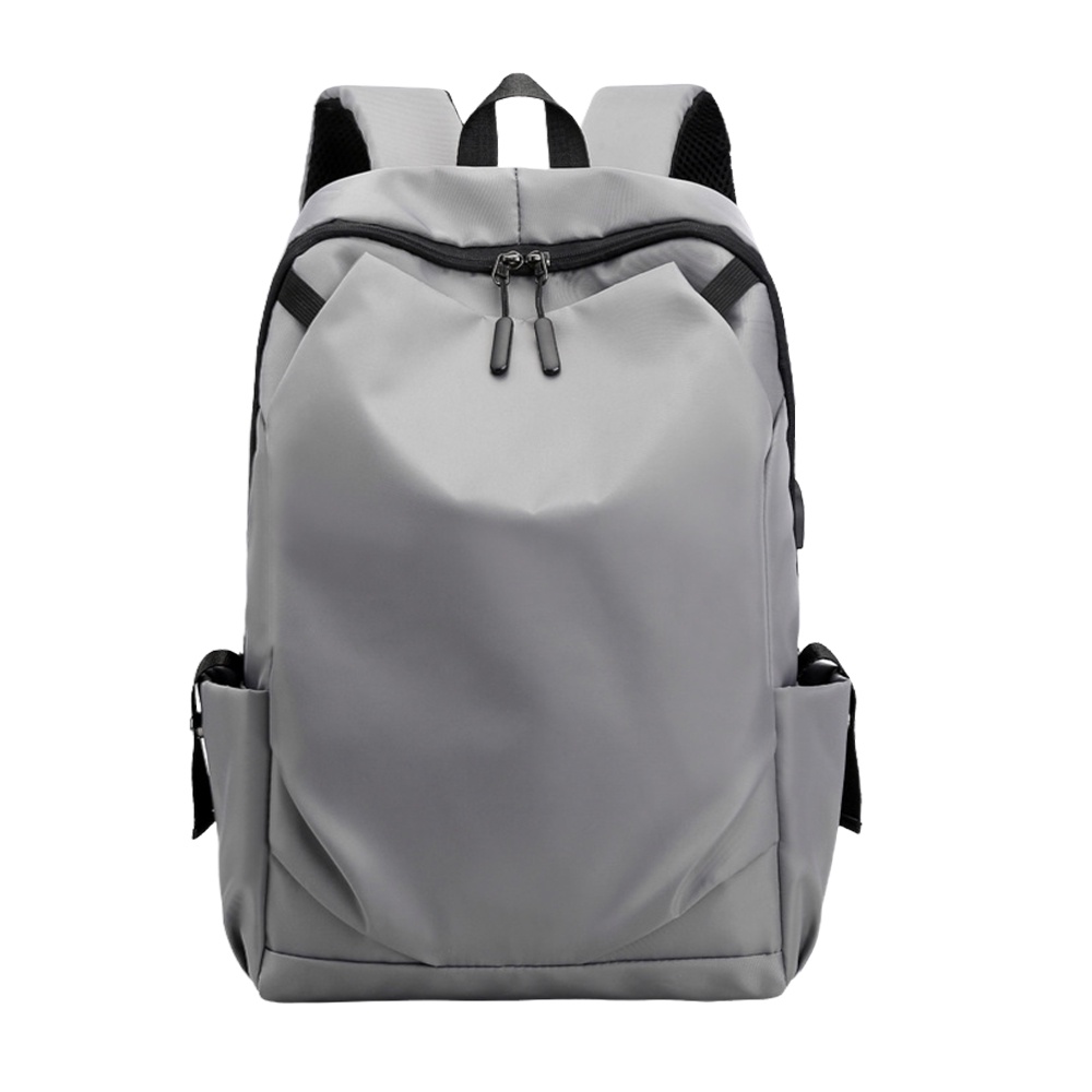 Water Resistant Nylon School Backpack Laptop Backpack with USB Function ...