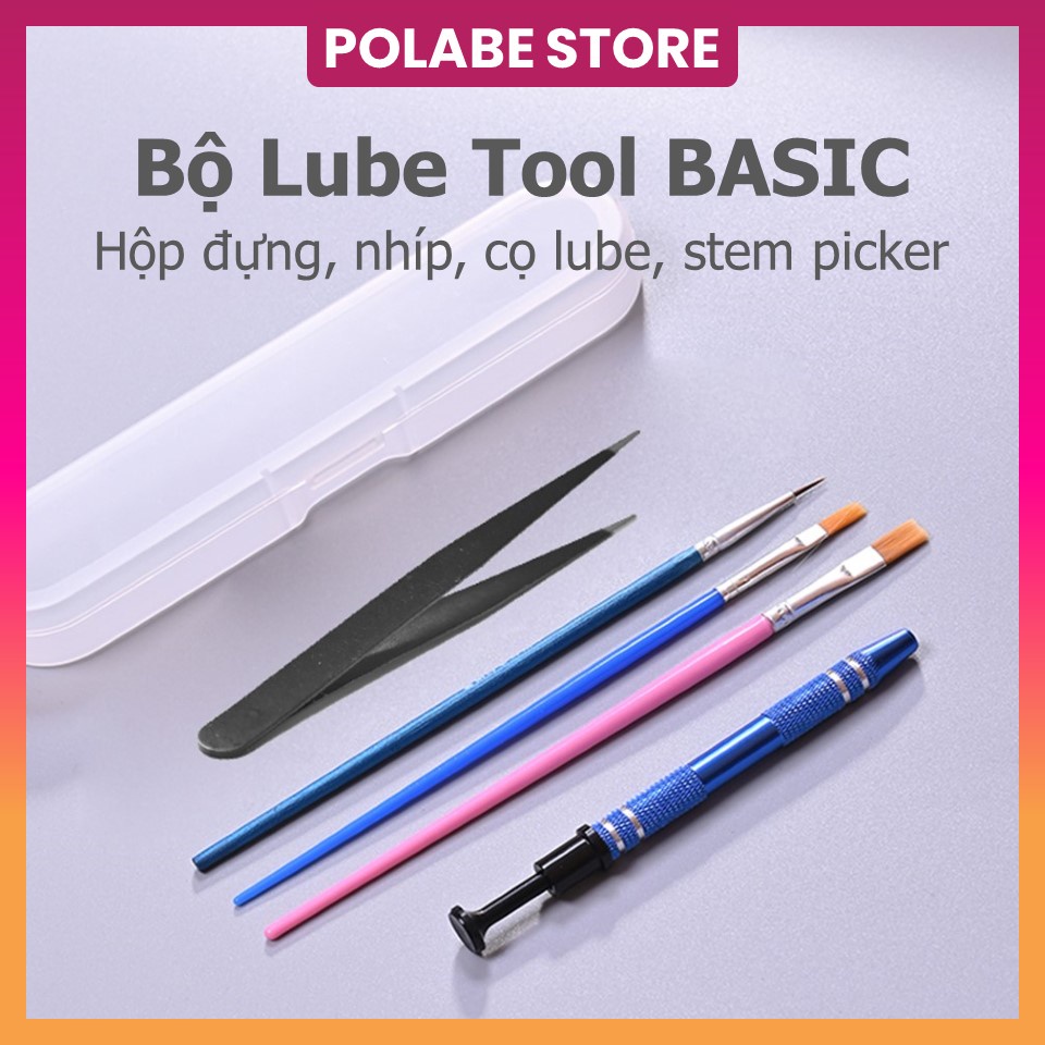 Basic lube switch tool set, mechanical keyboard lube stab including ...
