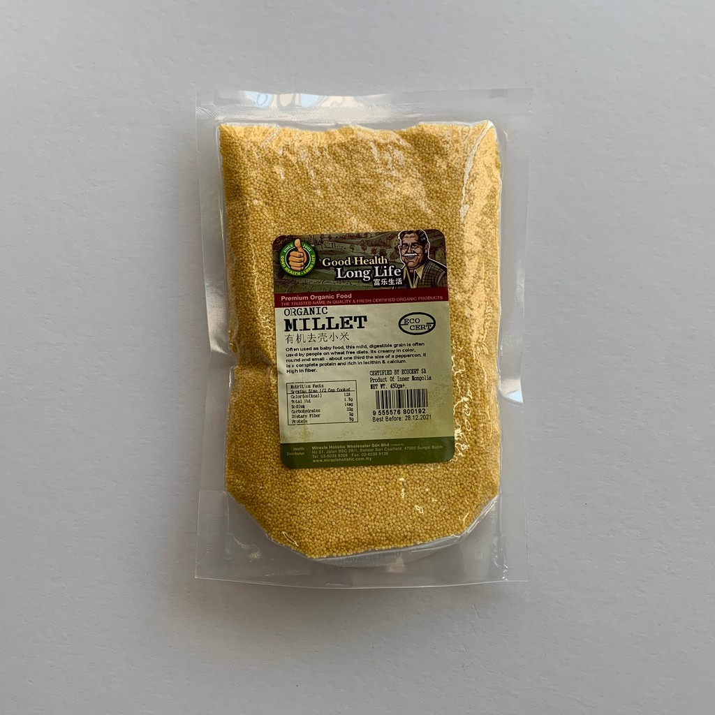 Miracle Holistic Organic Millet - 450g | Shopee Malaysia