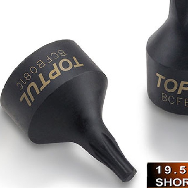 TOPTUL 1/4"DR. One-Piece Stubby Star Bit Sockets (BCFB series) | Shopee ...