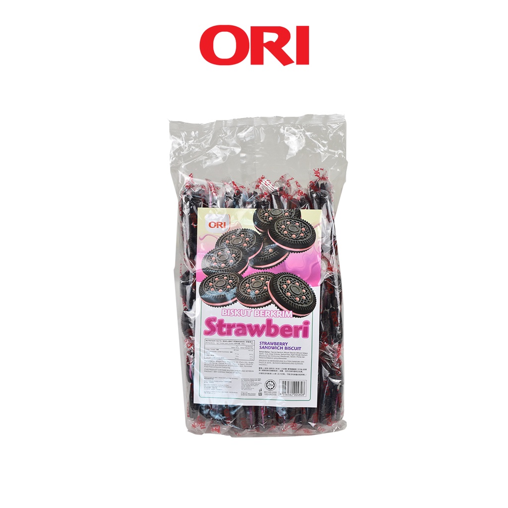 ORI Strawberry Sandwich Biscuit/ ORI 草莓口味夹心饼 | Shopee Malaysia