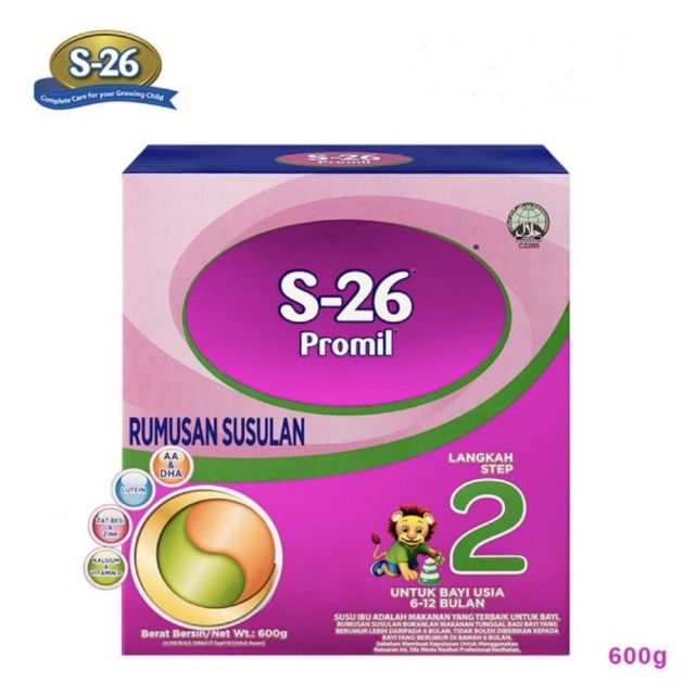S-26 S26 PROMIL STEP 2 600G / 1.2KG (2X600G) | Shopee Malaysia