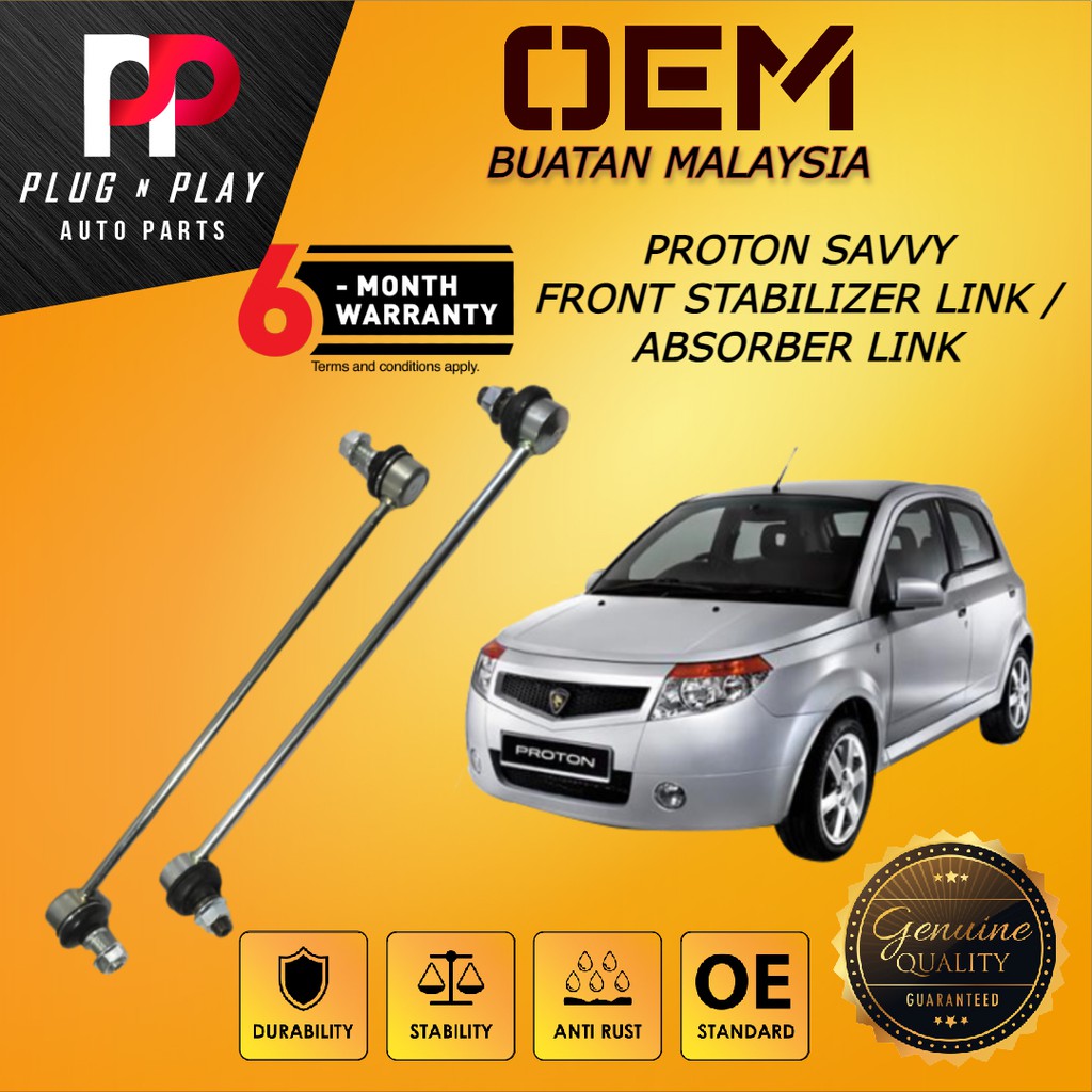 FRONT STABILIZER LINK /ABSORBER LINK - PROTON SAVVY | Shopee Malaysia