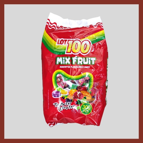 Lot 100 Assorted Mix Fruit Candy 300pcs | Shopee Malaysia