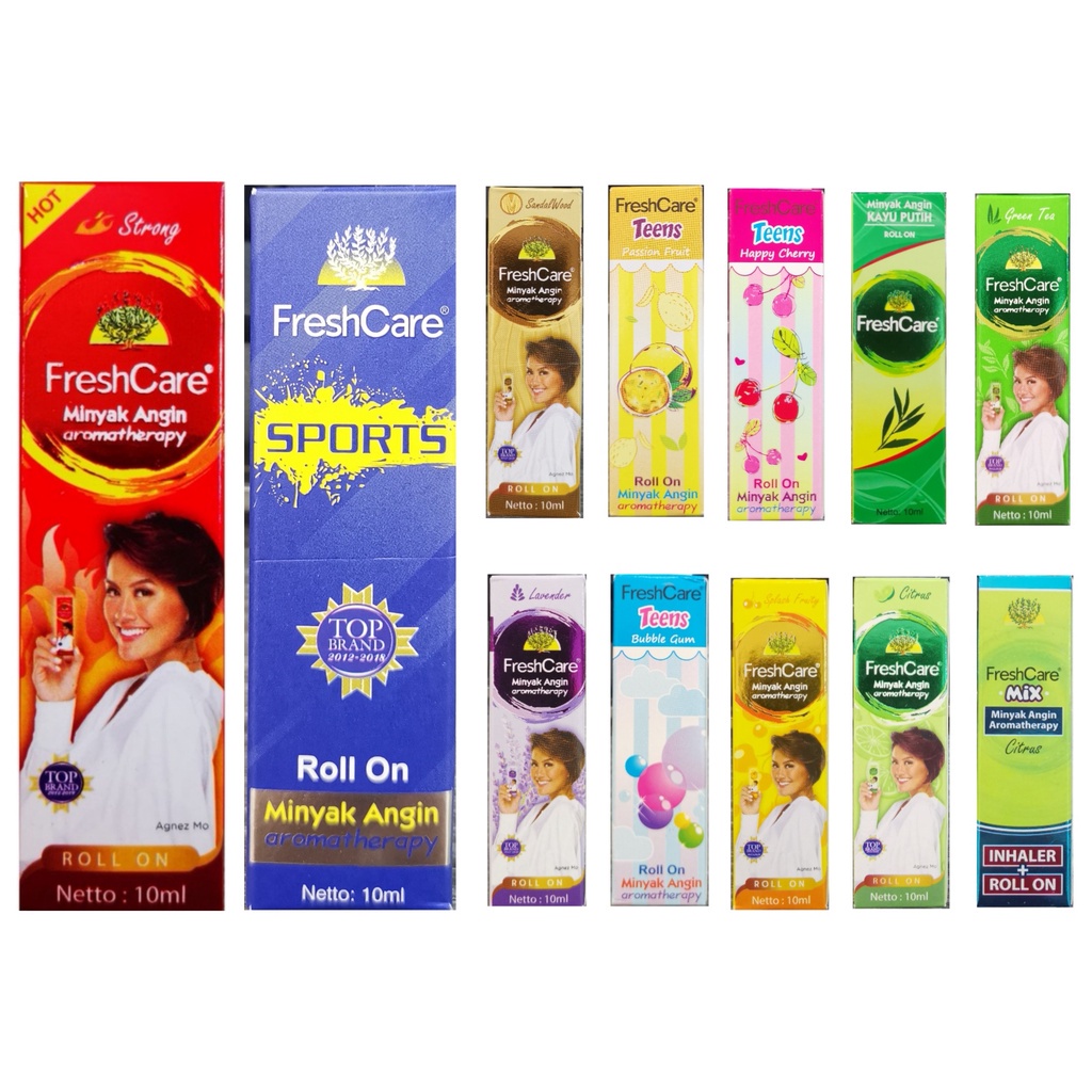 BC Fresh Care Roll On Minyak Angin Aromatherapy 10ml Sports Bubble Gum ...