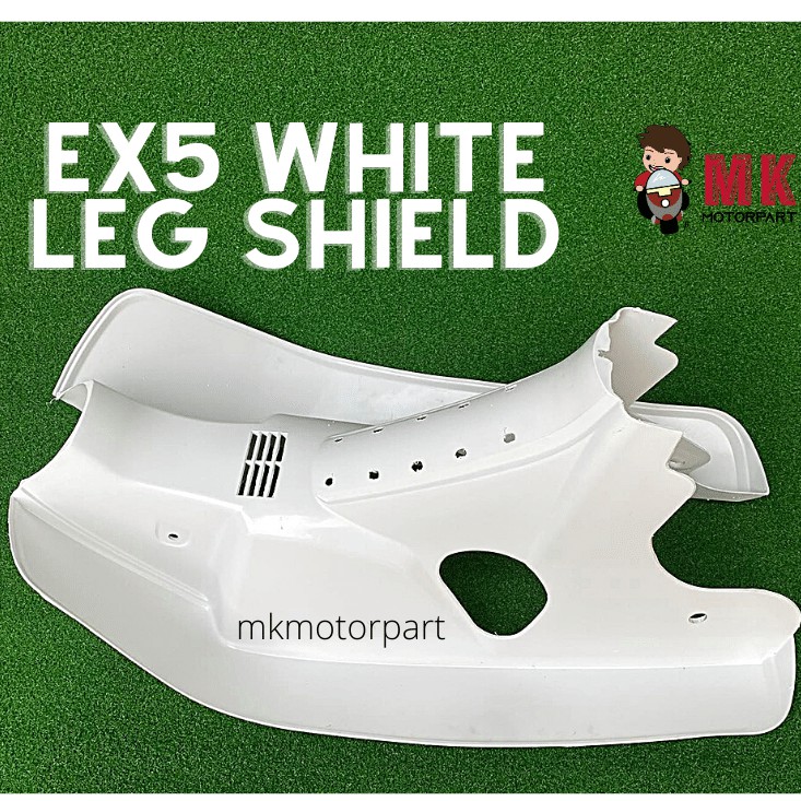 Honda EX5 Leg Shield WHITE Front Cover , Kepak PUTIH | Shopee Malaysia