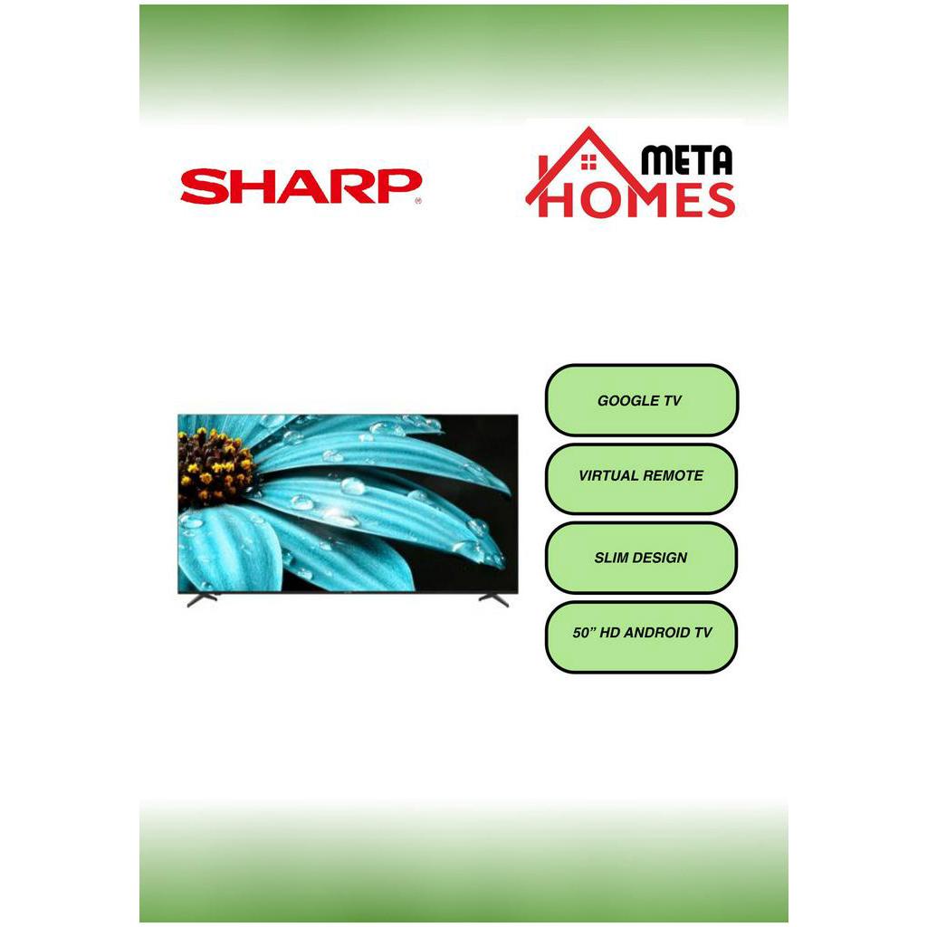 Sharp Aquos 50 inch 4K UHD TV 4TC50FJ1X | Shopee Malaysia
