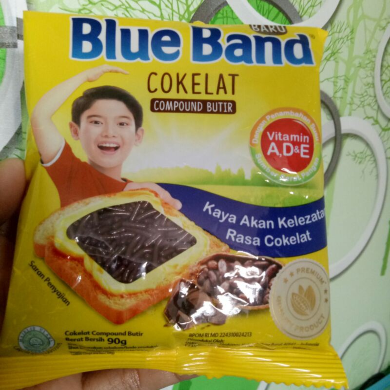 Meises Blueband Grains sachet 90gram/meises Blueband Colorful Choco ...