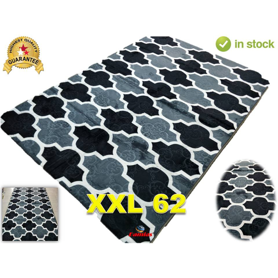 KARPET GEBU BALDU TEBAL CARPET 5D (260CM X 195CM X 2CM) XXL | Shopee ...