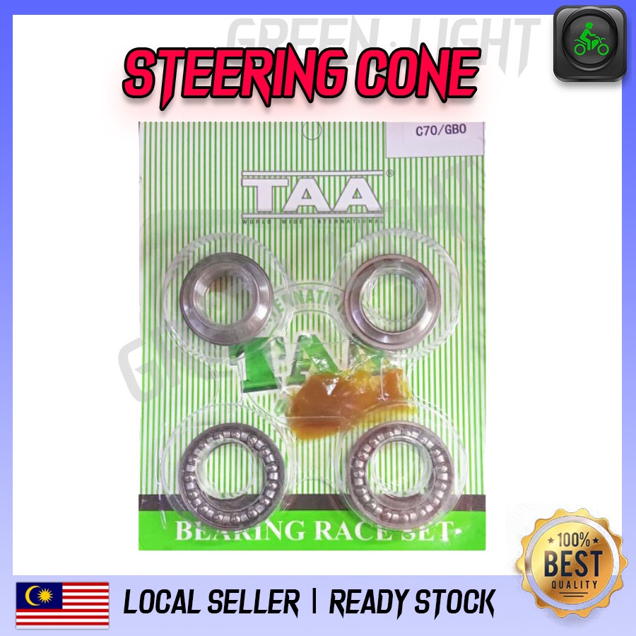 TAA - HONDA C70 / GBO Steering Cone Bearing Handle C70 GBO Stering Cone ...
