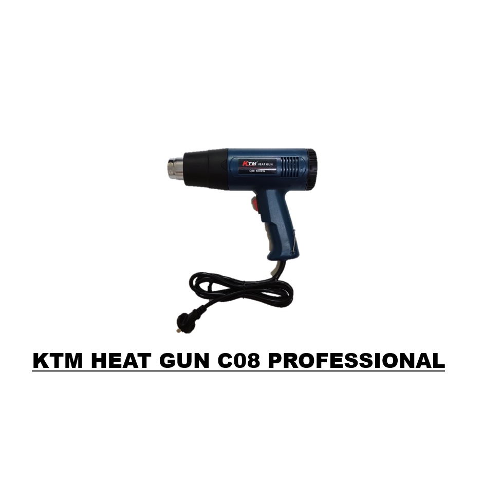 KTM Heat Gun C08 1800W AC220V Hot Air Gun Temperature - Controlled Heat ...