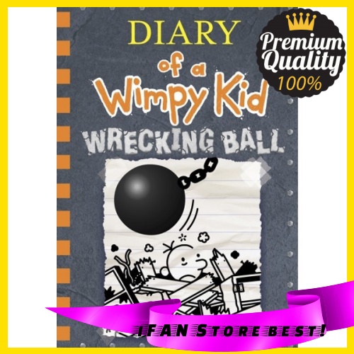 [ LOCAL READY STOCK ] DIARY OF A WIMPY KID #14: WRECKING BALL BOOK ...