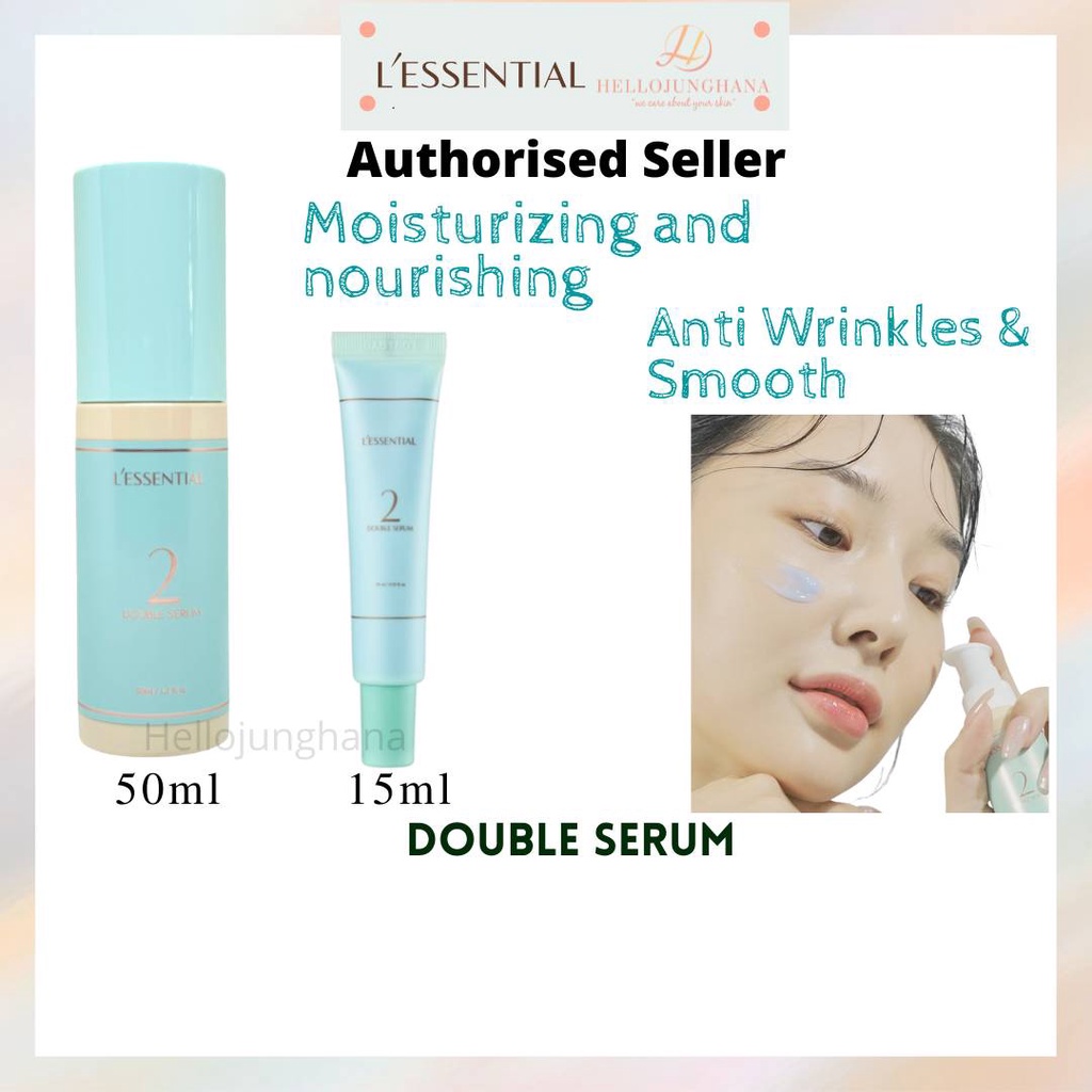 LESSENTIAL Double Serum 50ml | Shopee Malaysia