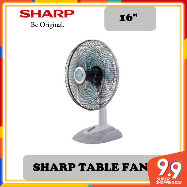 [ 16" ] Sharp Table Fan PJT16 PJT-16 | Shopee Malaysia