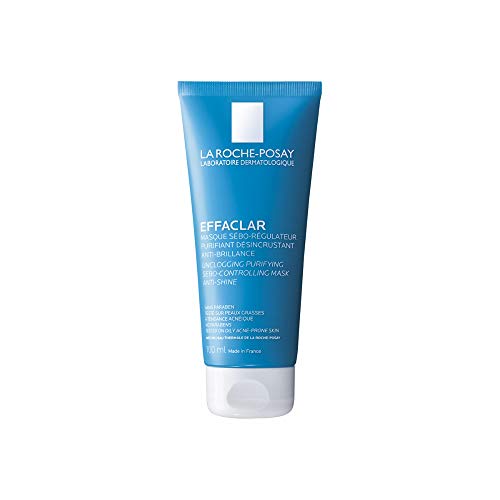 La Roche-Posay Effaclar Clarifying Clay Face Mask for Oily Skin, 3.38 ...