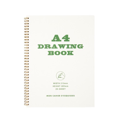 [ARTBOX OFFICIAL] From Korea Green Notebook Horizontal And Vertical A4 ...