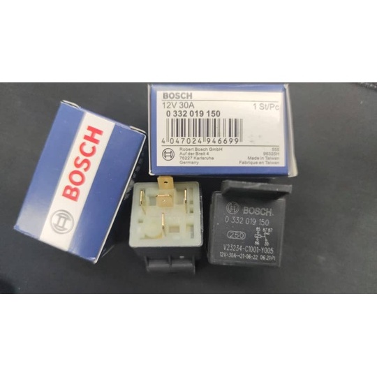 ready stock *bosch 12V 30A 5PIN AUTOMOTIVE CHANGEOVER RELAY with ...
