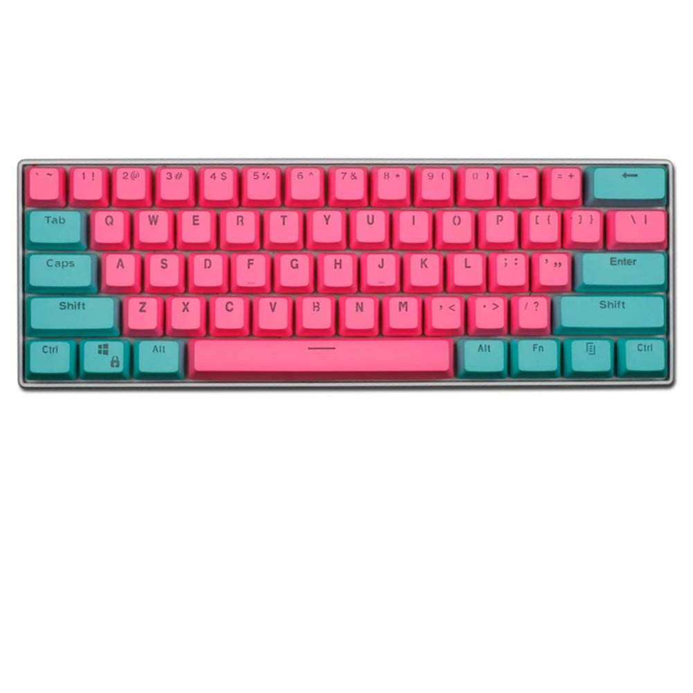 RK 61 Keycaps PBT Material OEM profile Backlit Two-Color Mechanical ...