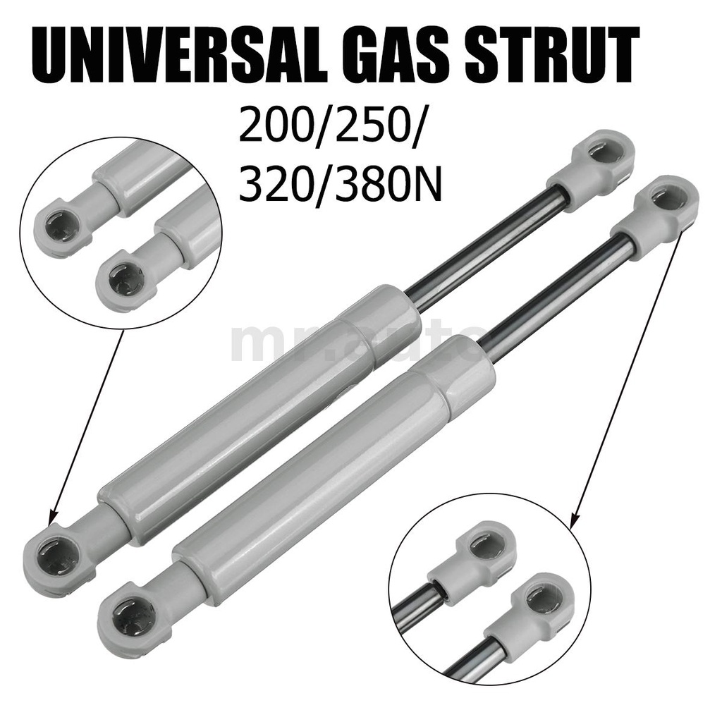 Pair 200N/250N/320N/380N Universal Gas Spring Lift Supports Struts For ...