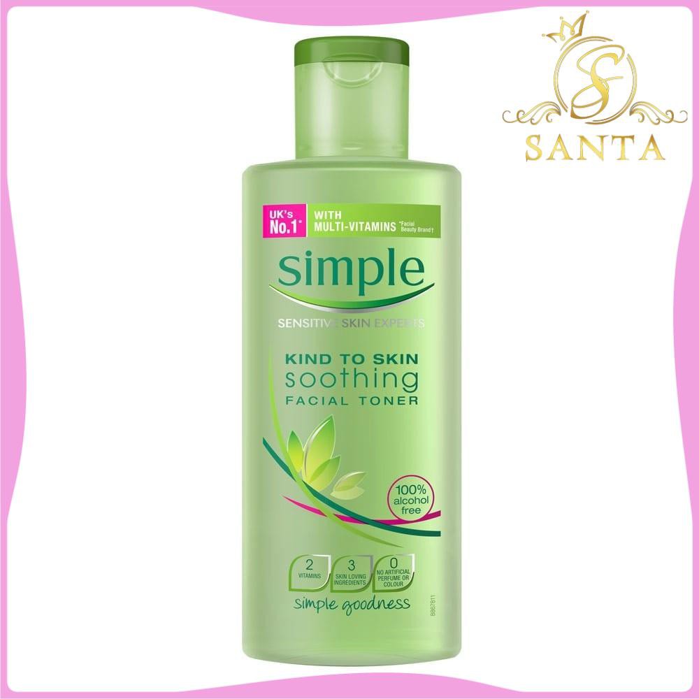 [GENUINE] Simple Kind to Skin Smothing Facial Toner 200ml (old model ...