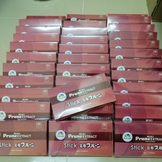 Miki Prune Extract 黑枣精体验装(8stick) Expired 08/2026 | Shopee Malaysia