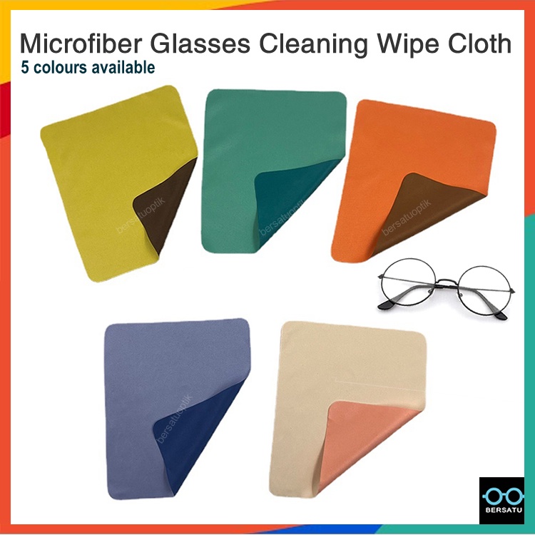 Premium Microfiber Cleaning Silk-Like Double Color Wipe Cloth ...