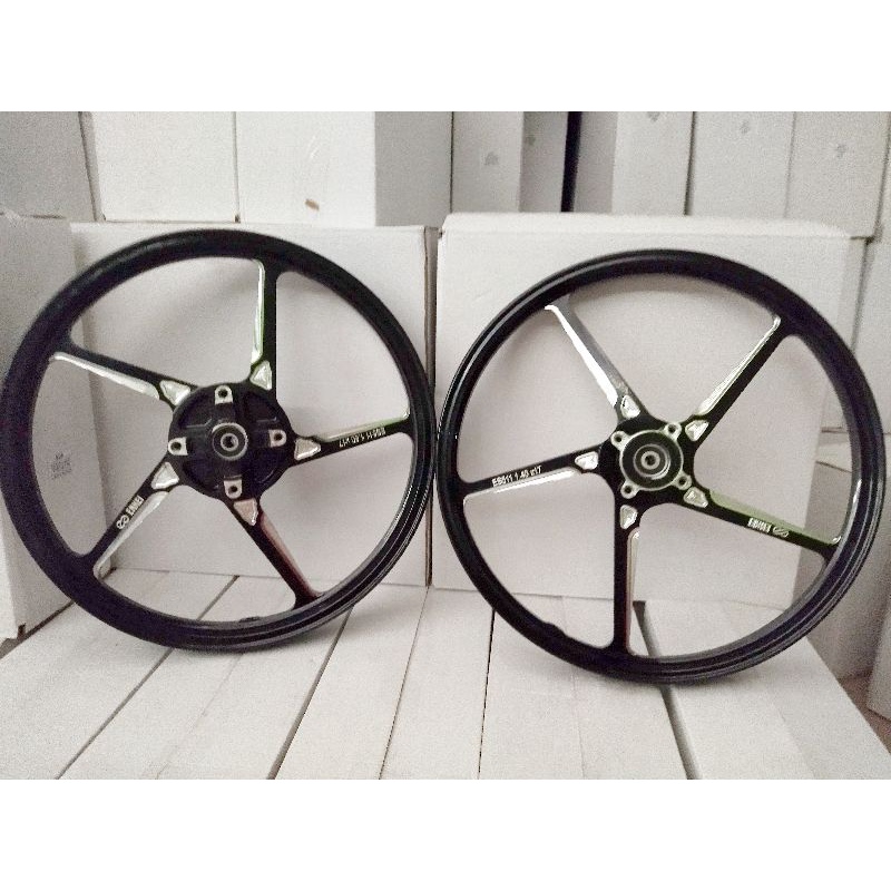 ENKEI FG511 511 Y125 / Y125Z / Y125ZR / LC135 5S SPORT RIM ENKEI FG511 ( F1.4 / R1.6 ) WITH ...