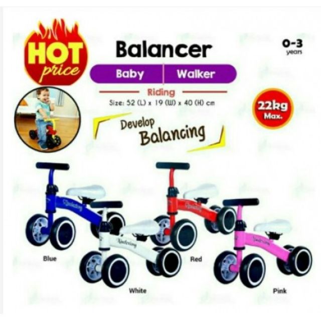 👉Baby Balancer Bike Kid Kids Minibike Mini Bike Ride On Walker (Glider ...