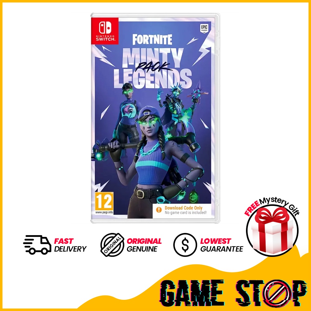 NSW Switch Fortnite (Minty Legends Pack) Digital Add-On - No Physical ...