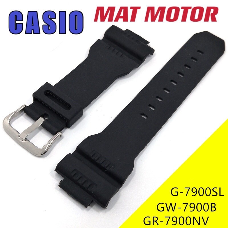 Buy1 FREE1 💯RUBBER STRAP FOR MAT MOTOR G-SHOCK G-7900 / G7900 mat motor ...