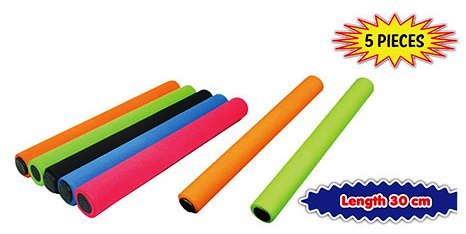 Sport Relay Baton Set 防滑海绵套不锈钢接力棒 [READY STOCK] Sesuai untuk hari sukan ...