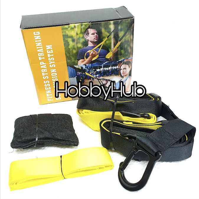 TRX Quality Fitness Set [Hanging Full Body Weight Training Set] Cross ...