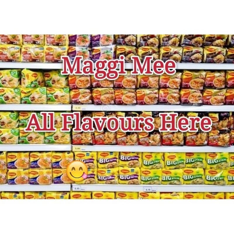 Maggi Mee / Pedas Giler / Curry / Chicken / Asam Laksa / Tom Yam / Sup ...