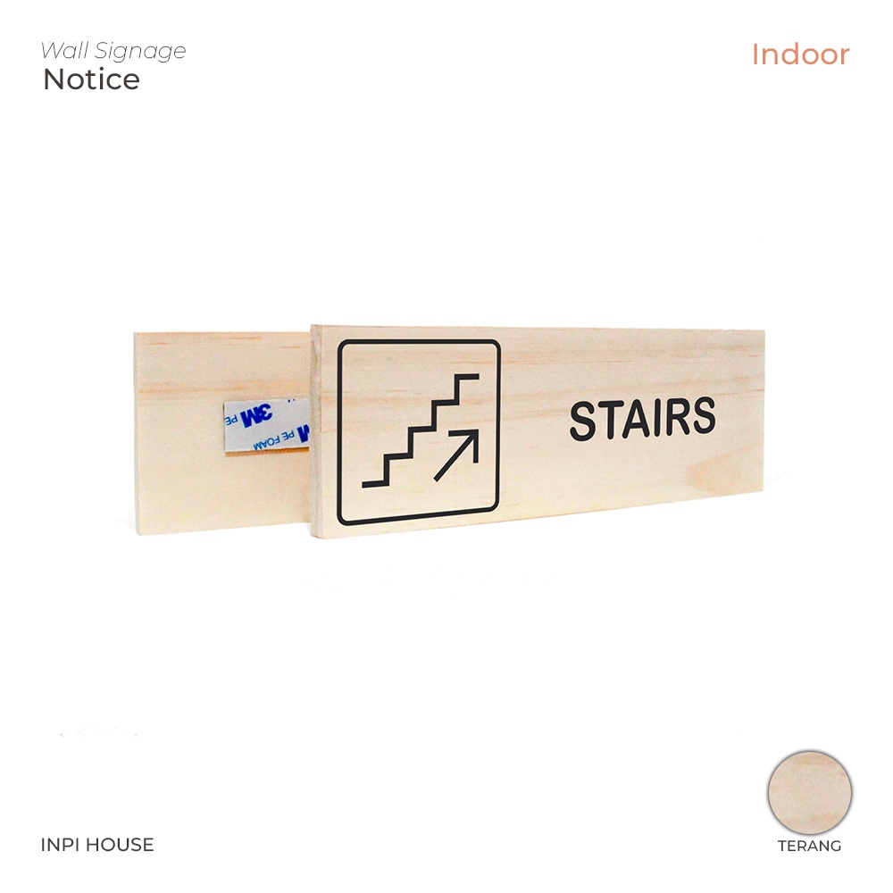 Sign system up stairs - wall sign - wayfinding signage - up stairs ...